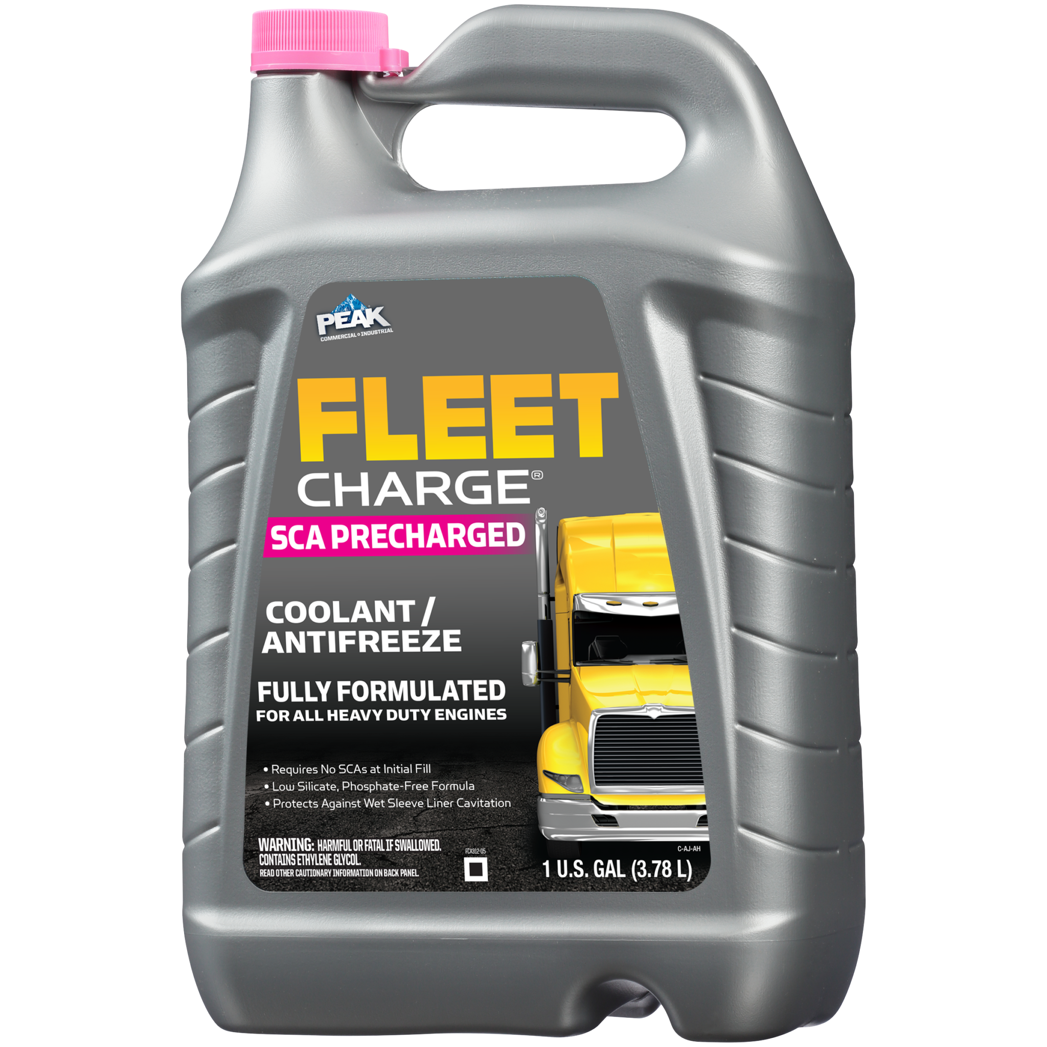 PEAK FLEET CHARGE 50% Coolant Galón - Todo Uso